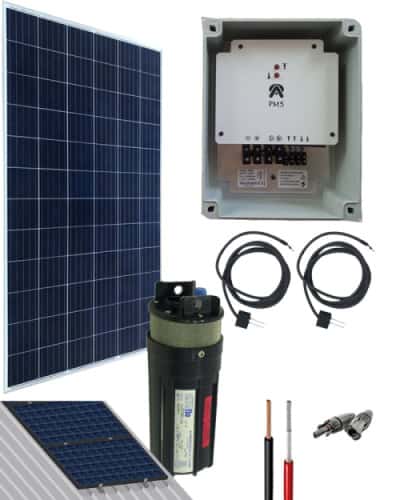 Kit Bombeo Solar 230V hasta 4HP Fuji | AutoSolar