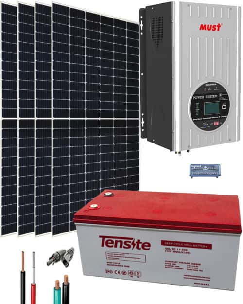 Kit Solar Aislada 1000W 24V 9100Whdia | AutoSolar