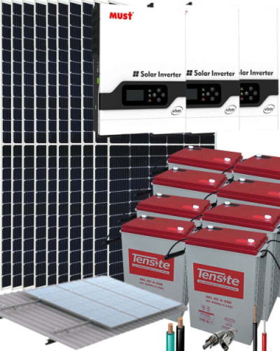 Kit Solar Fotovoltaico 3000W 24V 9100Whdia | AutoSolar