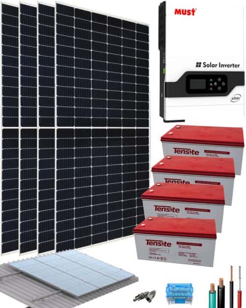 Kit Solar Aislada 5000W 48V 10900Whdia | AutoSolar