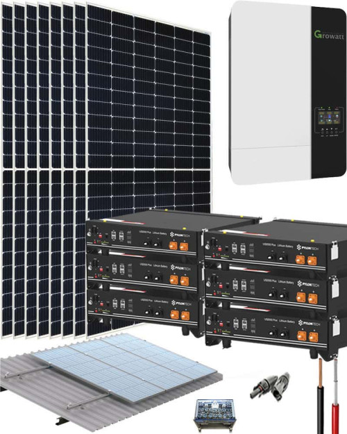 Kit Solar Litio 5000W 48V 18200Whdia Pylontech | AutoSolar